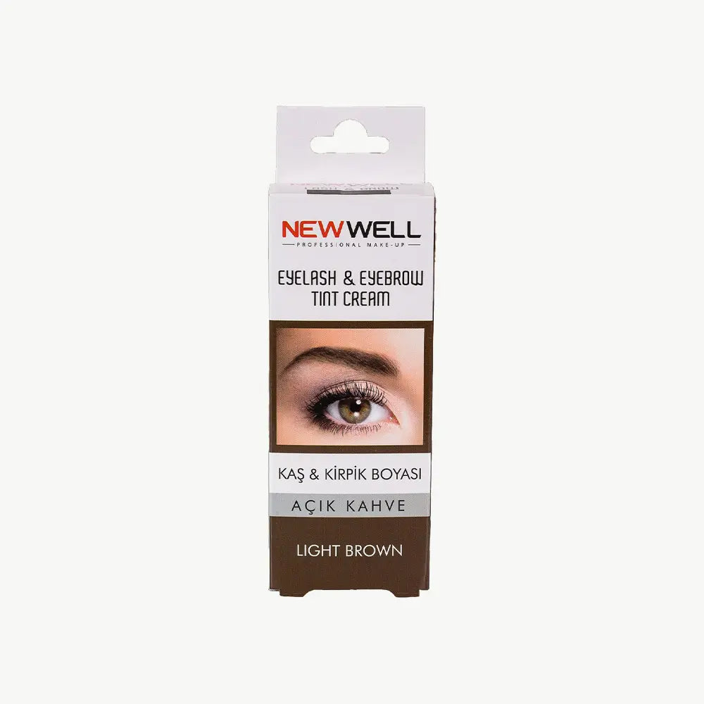 Kaş & Kiprik Boyası - Açık kahve | New Well Makeup